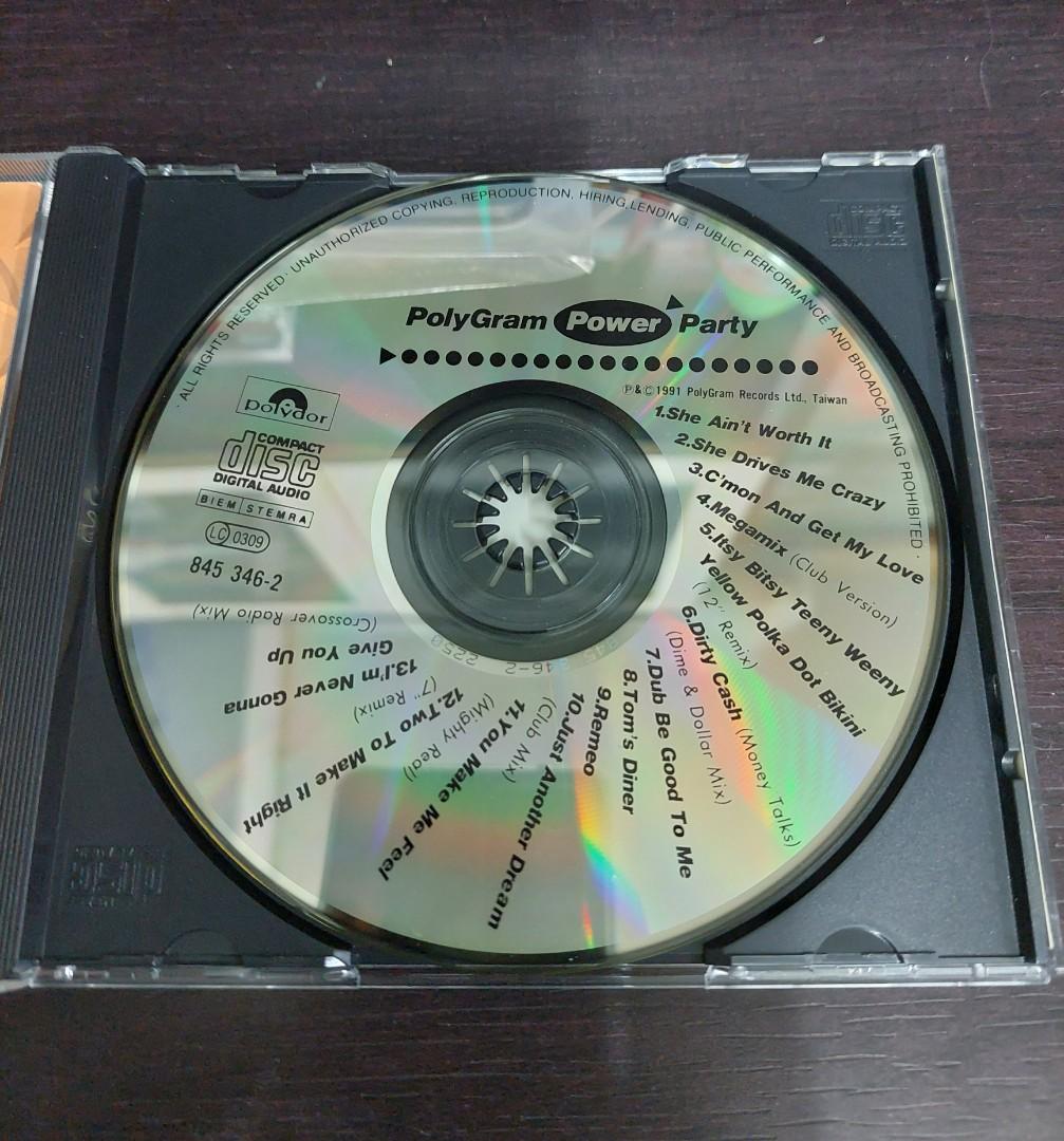 POLYGRAM Power Party CD with CATHY DENNIS GLENN MEDEIROS FINE YOUNG ...