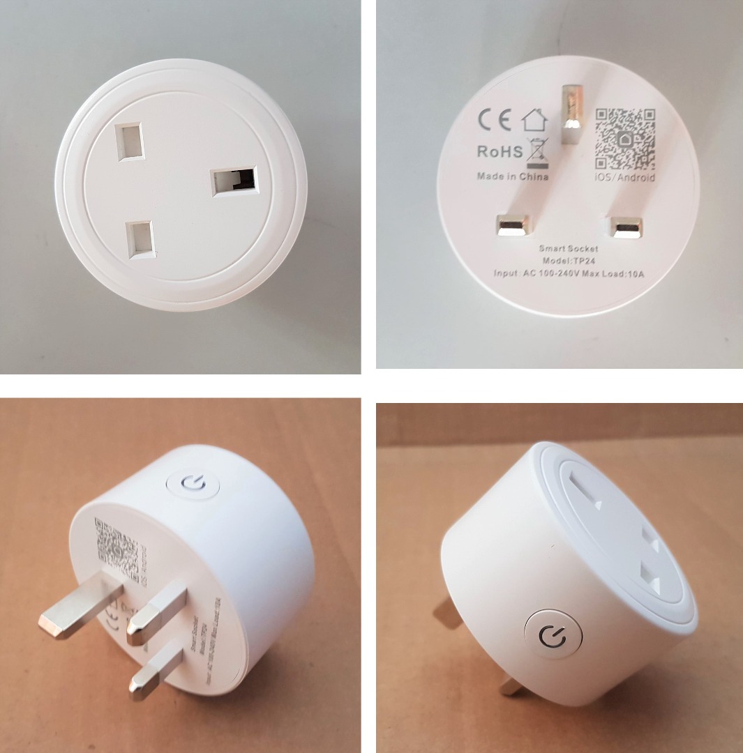 Premium Smart Socket, model TP24, Supports IOS, Android, Easy Setup ...