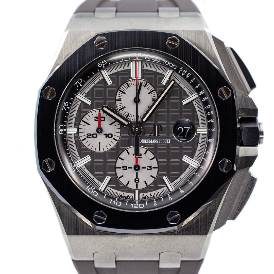 Preowned Audemars Piguet ROO 44mm in Slate-Grey Dial Ref: 26400IO ...