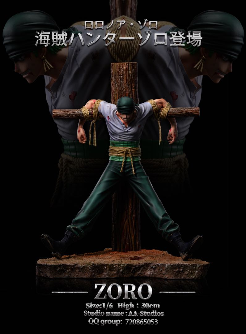 【PO】Roronoa Zoro First Appearance GK Figure AA Studio One Piece ...