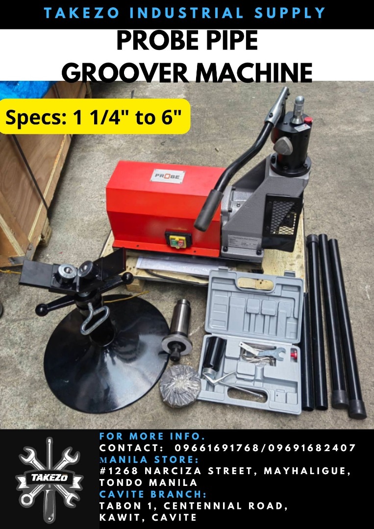 Probe Pipe Groover Machine, Commercial & Industrial, Industrial ...