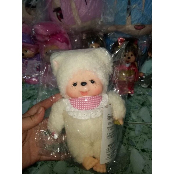 Rare Sekiguchi White Monchichi, Hobbies & Toys, Toys & Games on Carousell