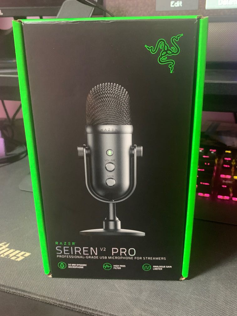 Razer Seiren mic , Audio, Microphones on Carousell