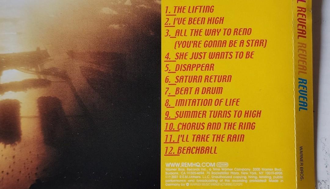 R.E.M. ~ Reveal ( MADE IN THE EU ) CD, Hobbies & Toys, Music & Media ...