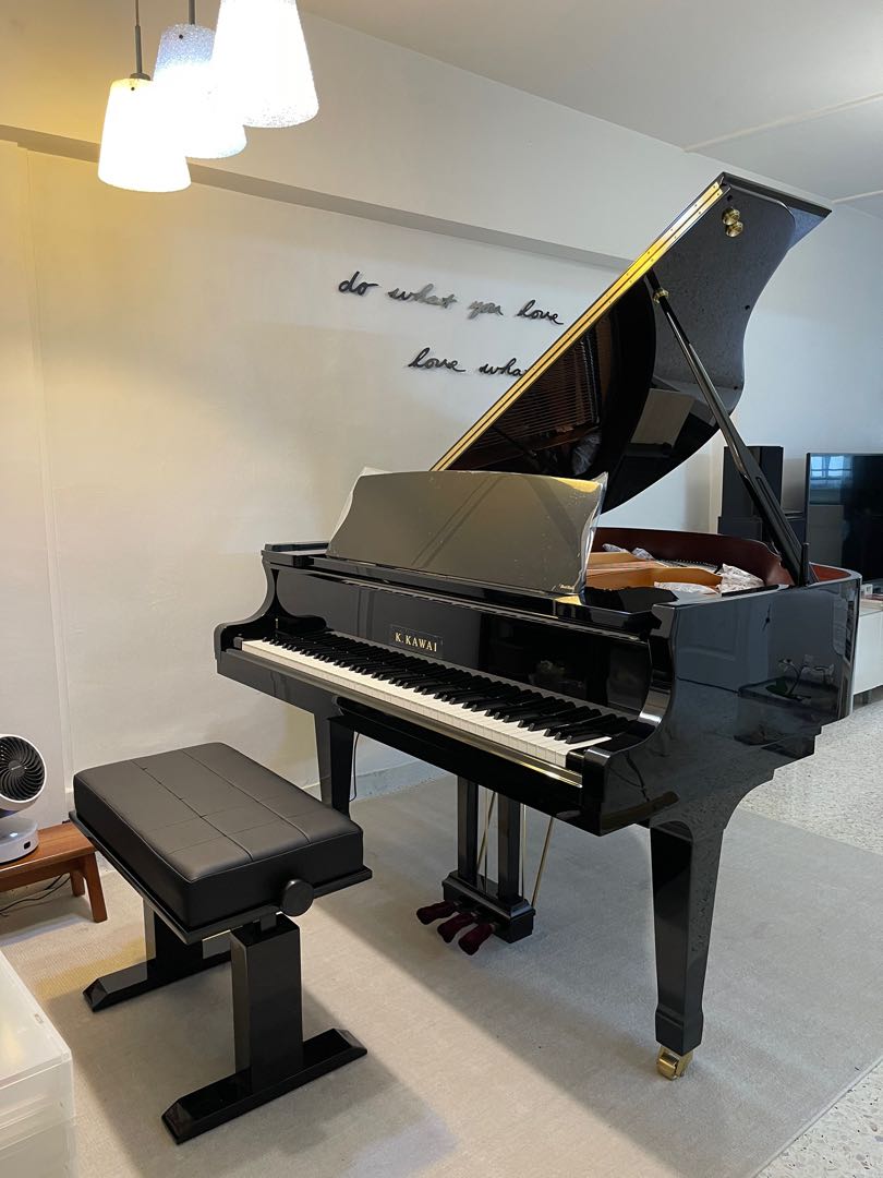 (Rental) Grand Piano Studio - Clementi, Hobbies & Toys, Music & Media ...