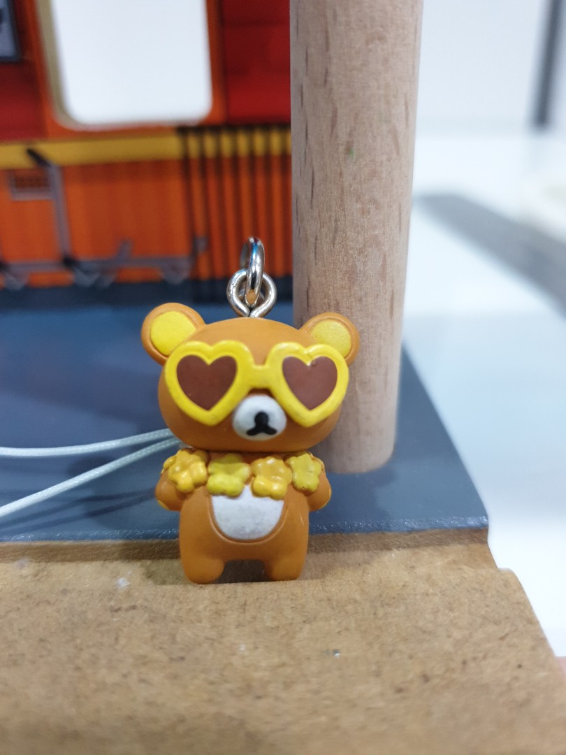 Rilakkuma mini figure strap, Hobbies & Toys, Toys & Games on Carousell