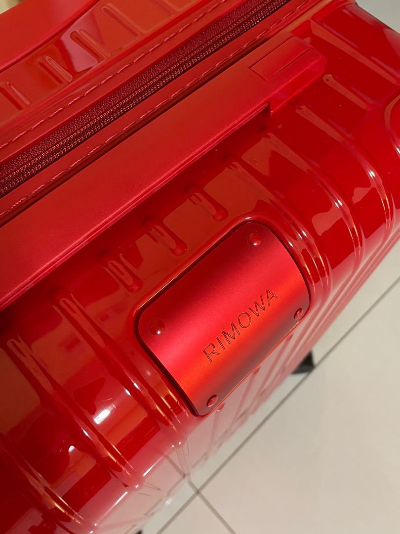 Rimowa Essential Cabin Red, Hobbies & Toys, Travel, Luggage on Carousell
