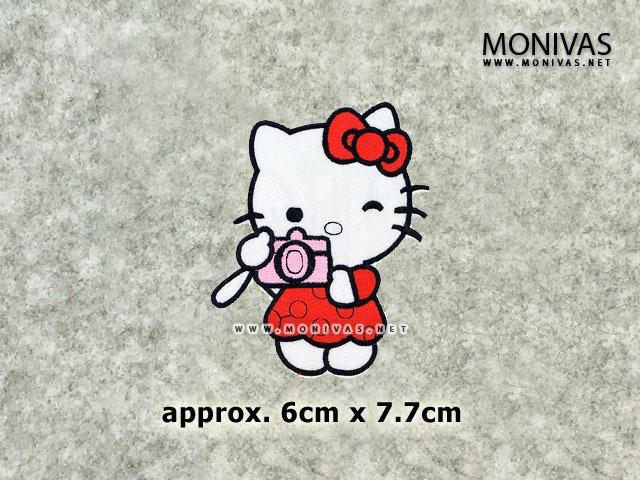 Rock Star Hello Kitty Iron On Patch DIY Sanrio Applique, Hobbies & Toys ...