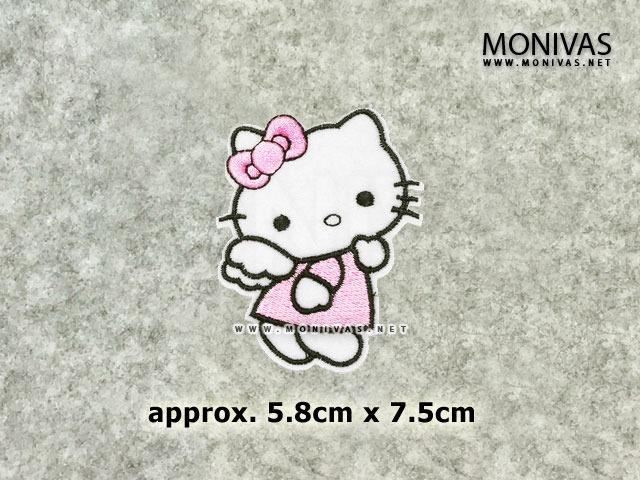 Rock Star Hello Kitty Iron On Patch DIY Sanrio Applique, Hobbies & Toys ...