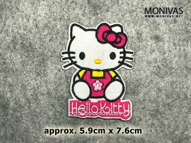 Rock Star Hello Kitty Iron On Patch DIY Sanrio Applique, Hobbies & Toys ...
