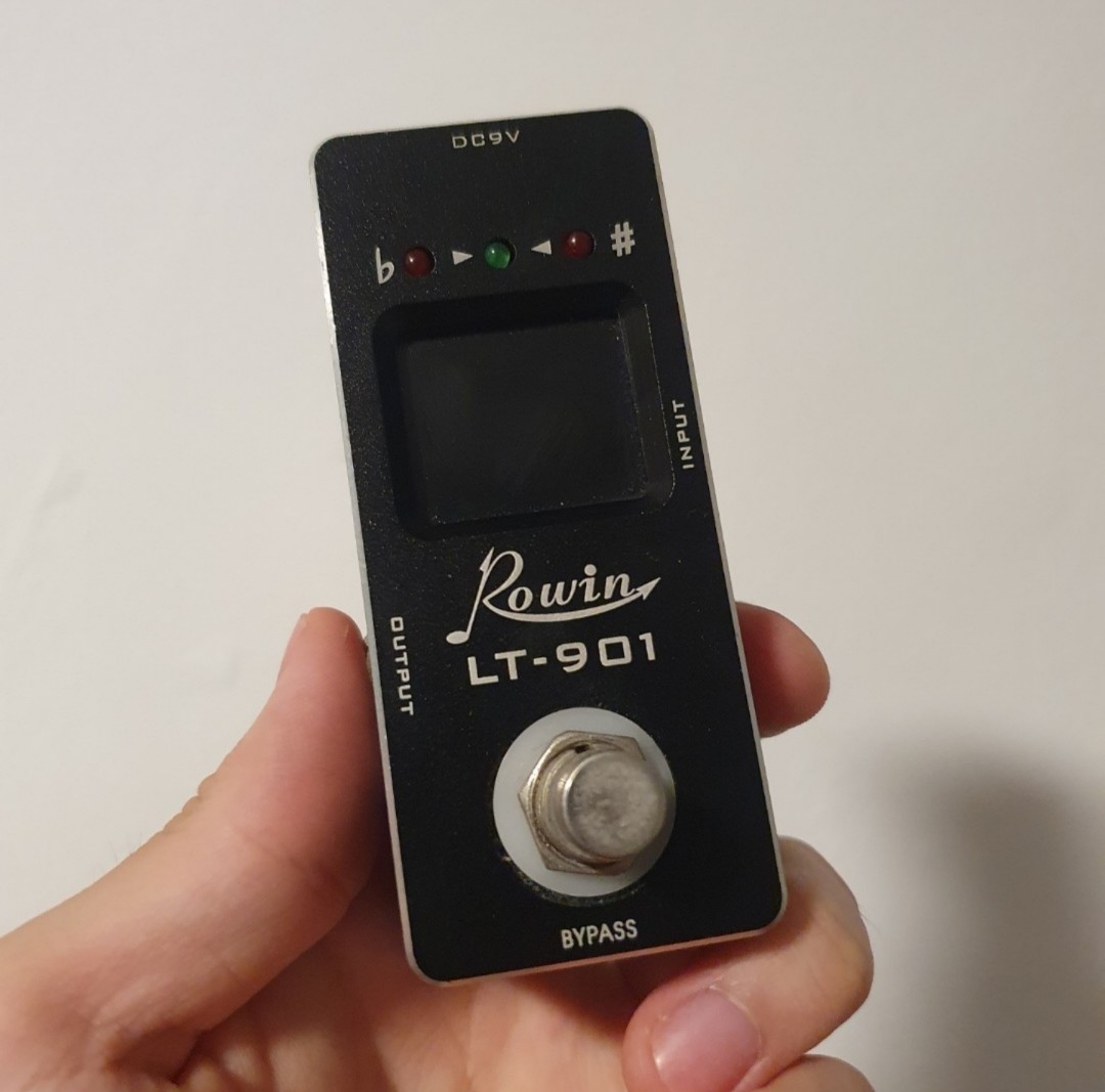 Rowin Tuner Pedal, Hobbies & Toys, Music & Media, Music Accessories on ...