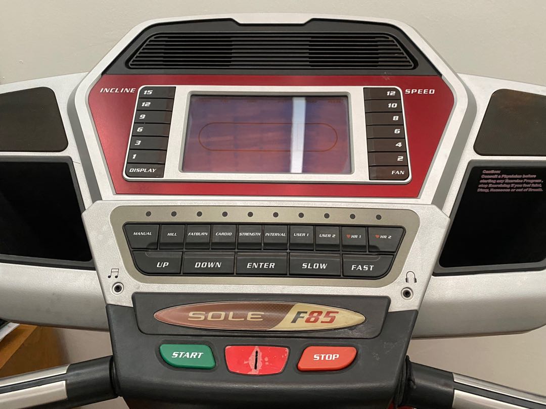 Running Machine, Sports Equipment, Exercise & Fitness, Cardio & Fitness ...