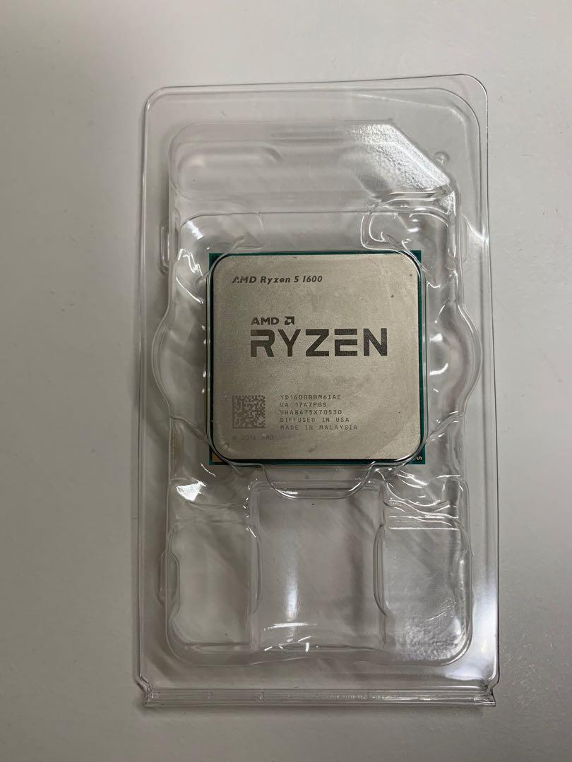 Ryzen 1600 CPU, Computers & Tech, Desktops on Carousell