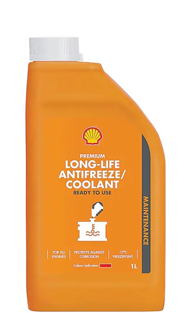 Shell Premium Long-life Antifreeze / Coolant, Car Accessories ...