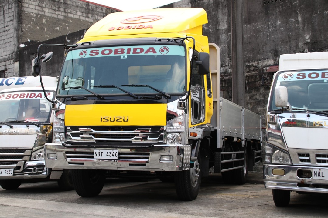 Sobida Isuzu FRR Forward aluminum dropside 6-wheeler Truck for sale ...