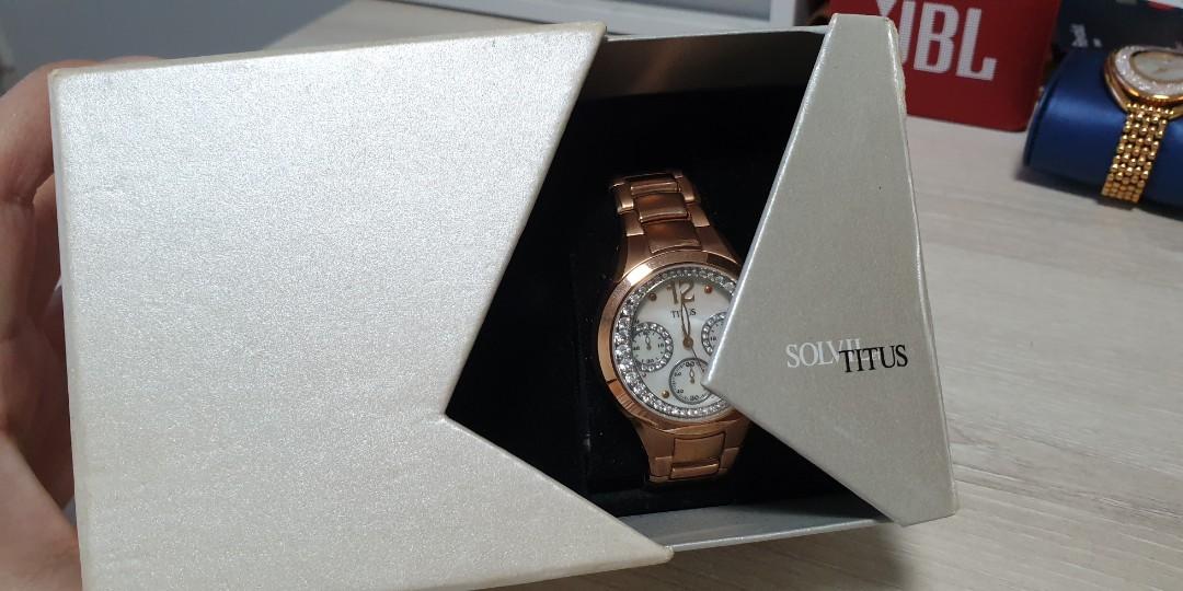 Solvil Titus ladies watch rose gold, Women's Fashion, Watches ...