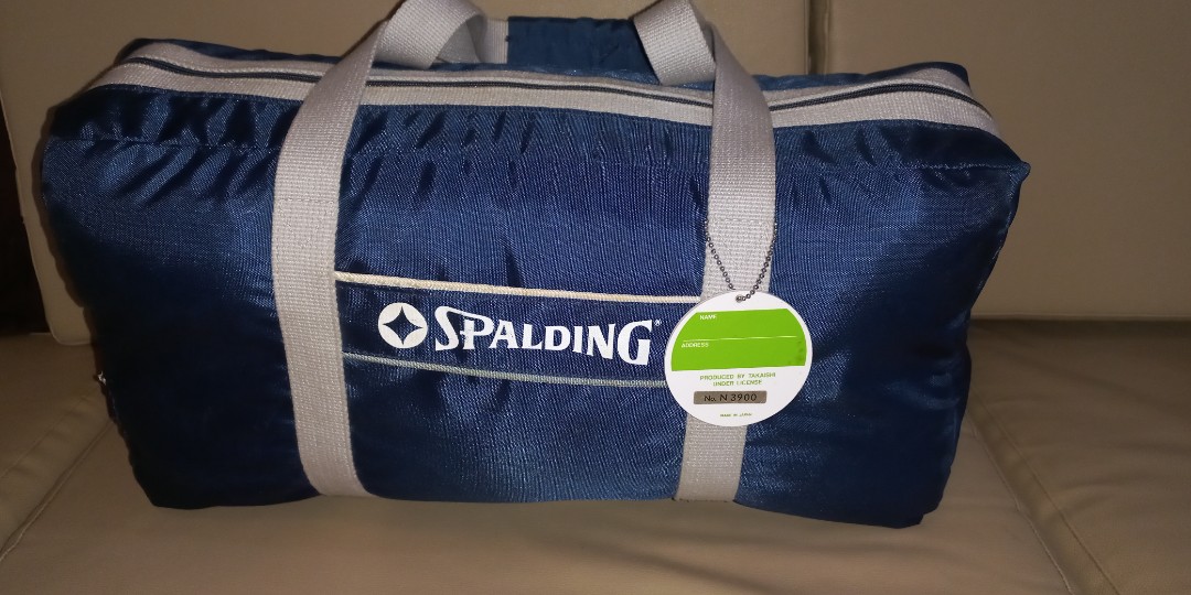 SPALDING Gym / Duffle / Travel Bag, Men's Fashion, Bags, Belt bags ...