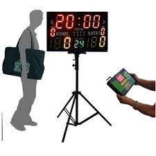 Sports multi-sports desktop indoor portable electronic scoreboard ...