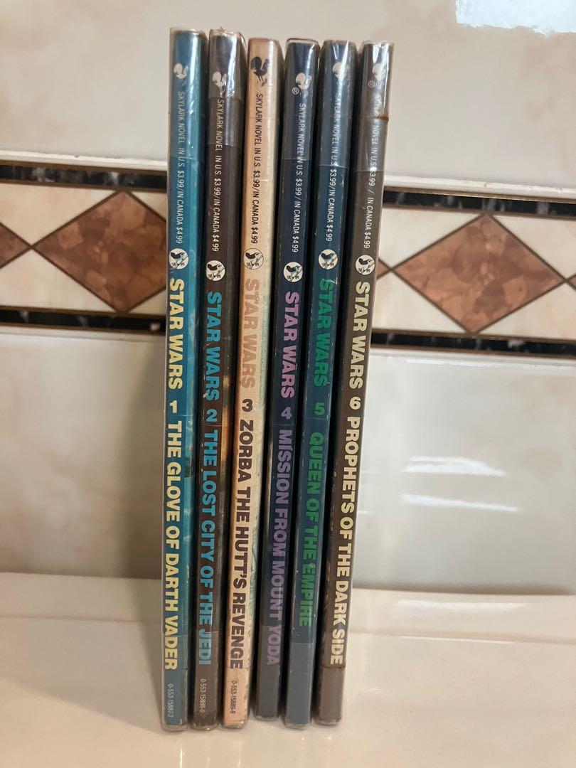 Star Wars - Six Book Series, Hobbies & Toys, Books & Magazines ...