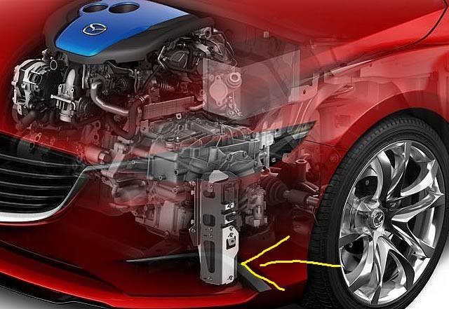 Start / Stop i-Eloop Battery Capacitor SkyActiv i-Stop for Mazda ...
