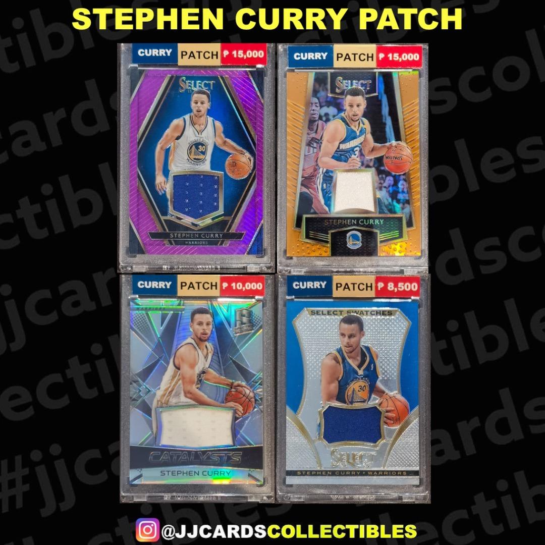 Stephen Curry Patch NBA Cards in Magnetic Case, Hobbies & Toys, Toys ...