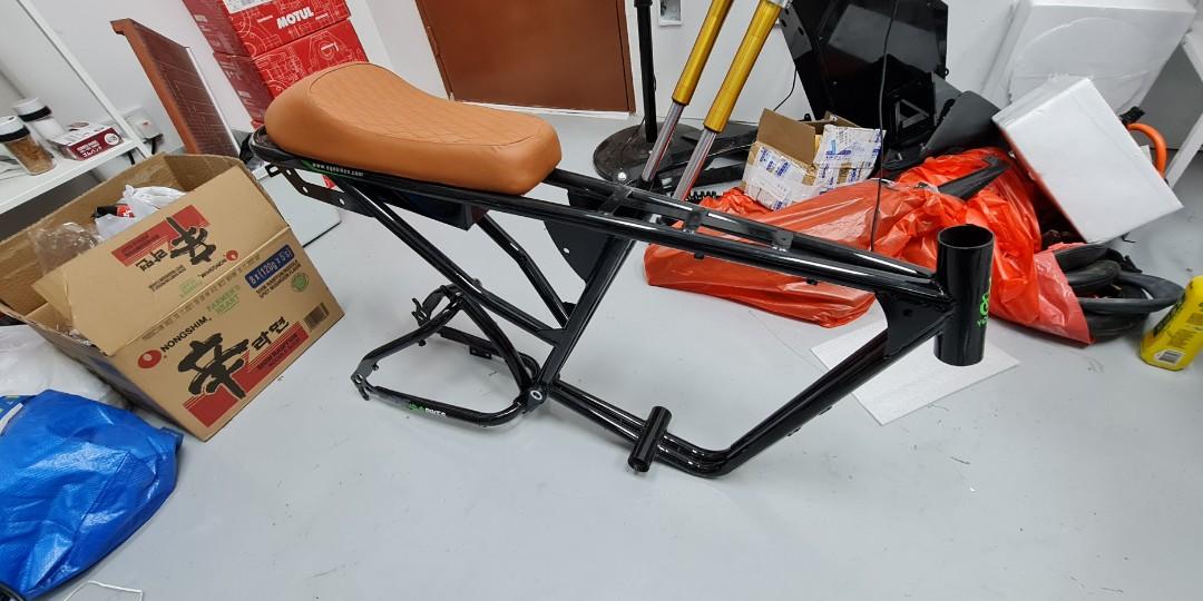 Super73 Clone frame/buzzraw/cafe racer, Sports Equipment, PMDs, E ...