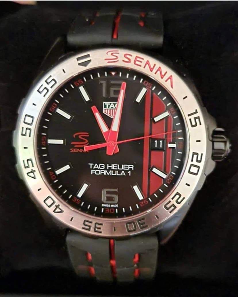 Tag Heuer Senna Formula 1 Special Edition, Men's Fashion, Watches ...