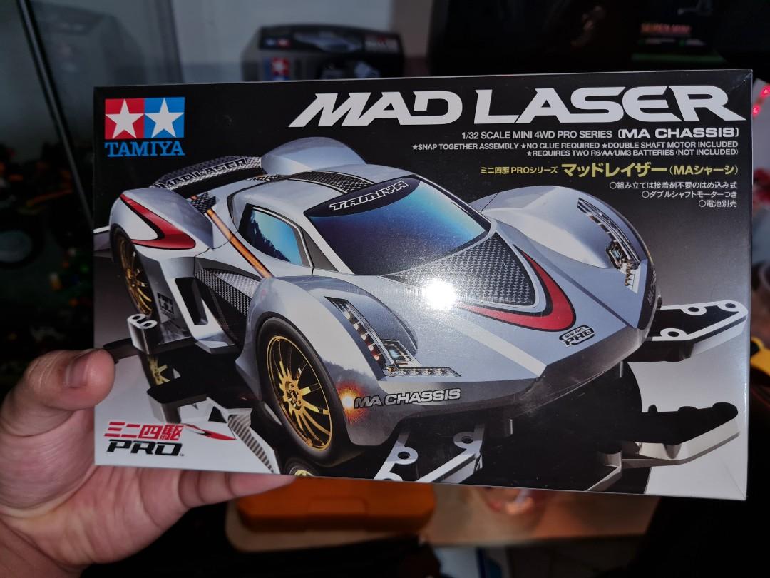 Tamiya 18648 1/32 Mini 4WD Mad Laser (MA Chassis), Hobbies & Toys, Toys ...
