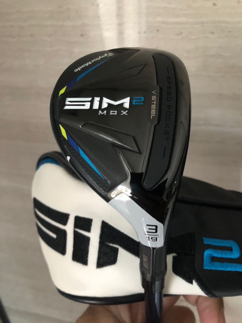 TaylorMade Golf SIM2 Hybrid #3(19°) in Ventus 7S Shaft, Sports ...