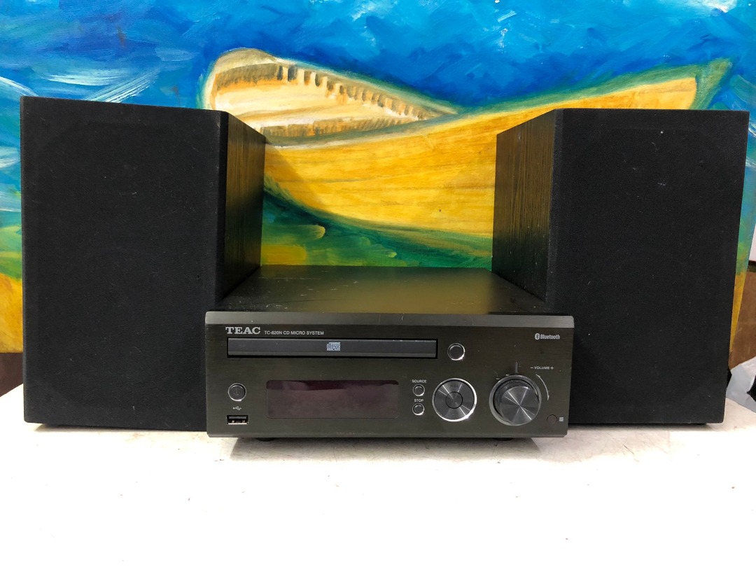 TEAC 微型影音系統mini DVD Hi-Fi System連喇叭, 音響器材, Soundbar、揚聲器、藍牙喇叭、耳擴 - Carousell