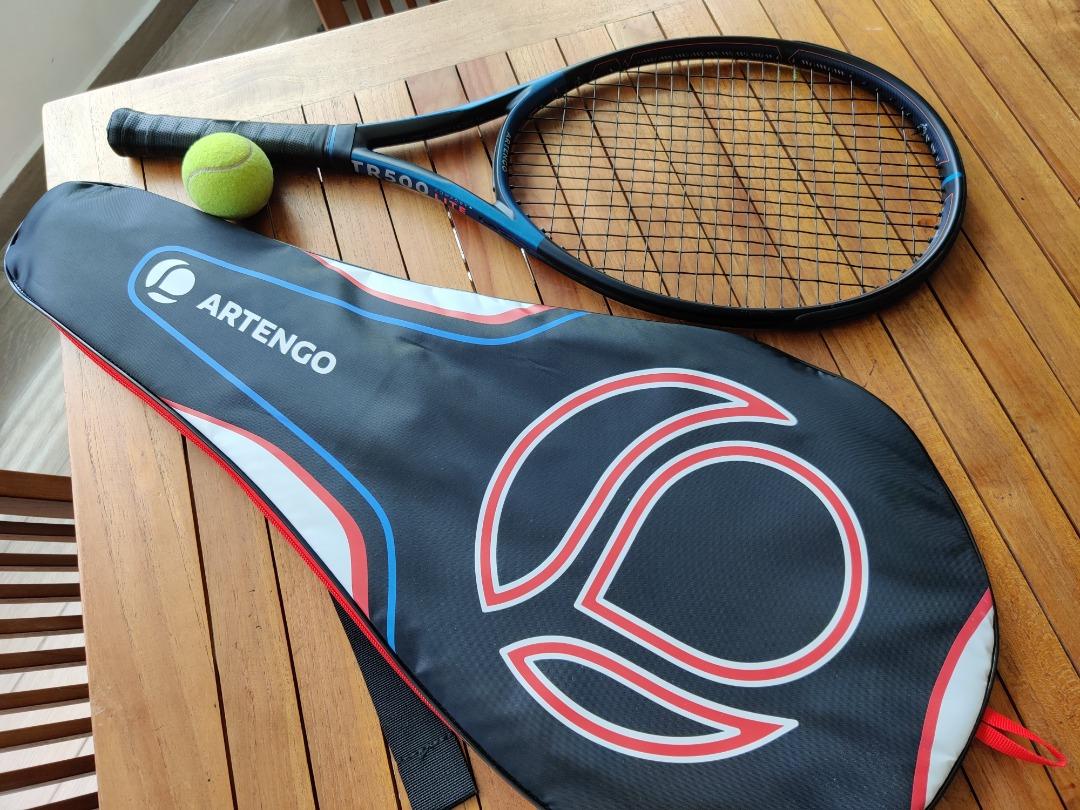 Tennis Racket Artengo TR500 Lite Blue, Sports Equipment, Sports & Games ...