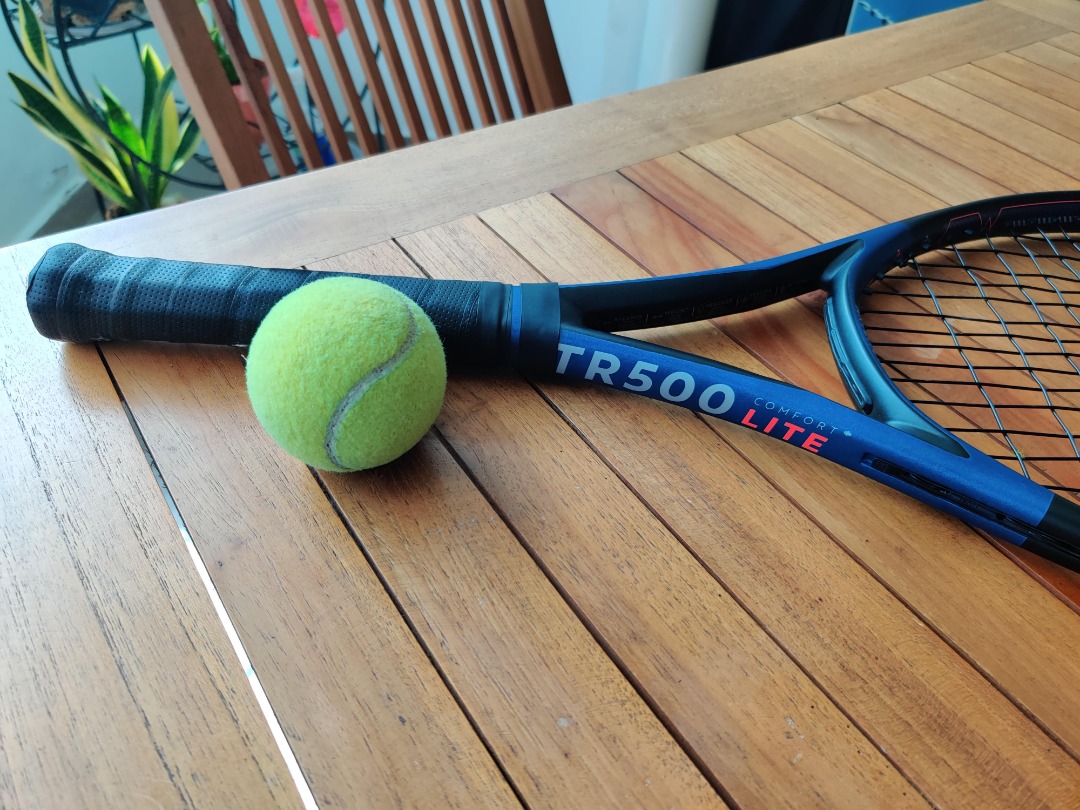 Tennis Racket Artengo TR500 Lite Blue, Sports Equipment, Sports & Games ...