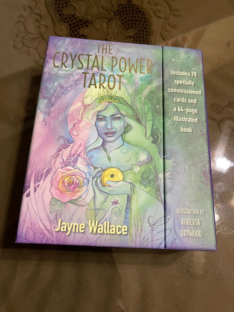 The Crystal Power Tarot by Jane Wallace, Hobbies & Toys, Toys & Games ...