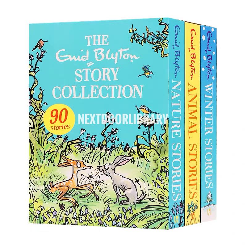 The Enid Blyton Story Collection, 90 Stories Book Set, Hobbies & Toys ...