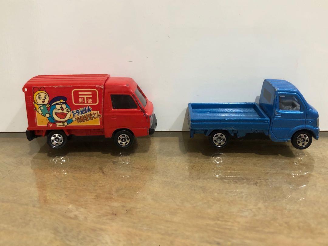 Tomica Suzuki Carry Doraemon Truck and Flatbed Made in China, Hobbies ...
