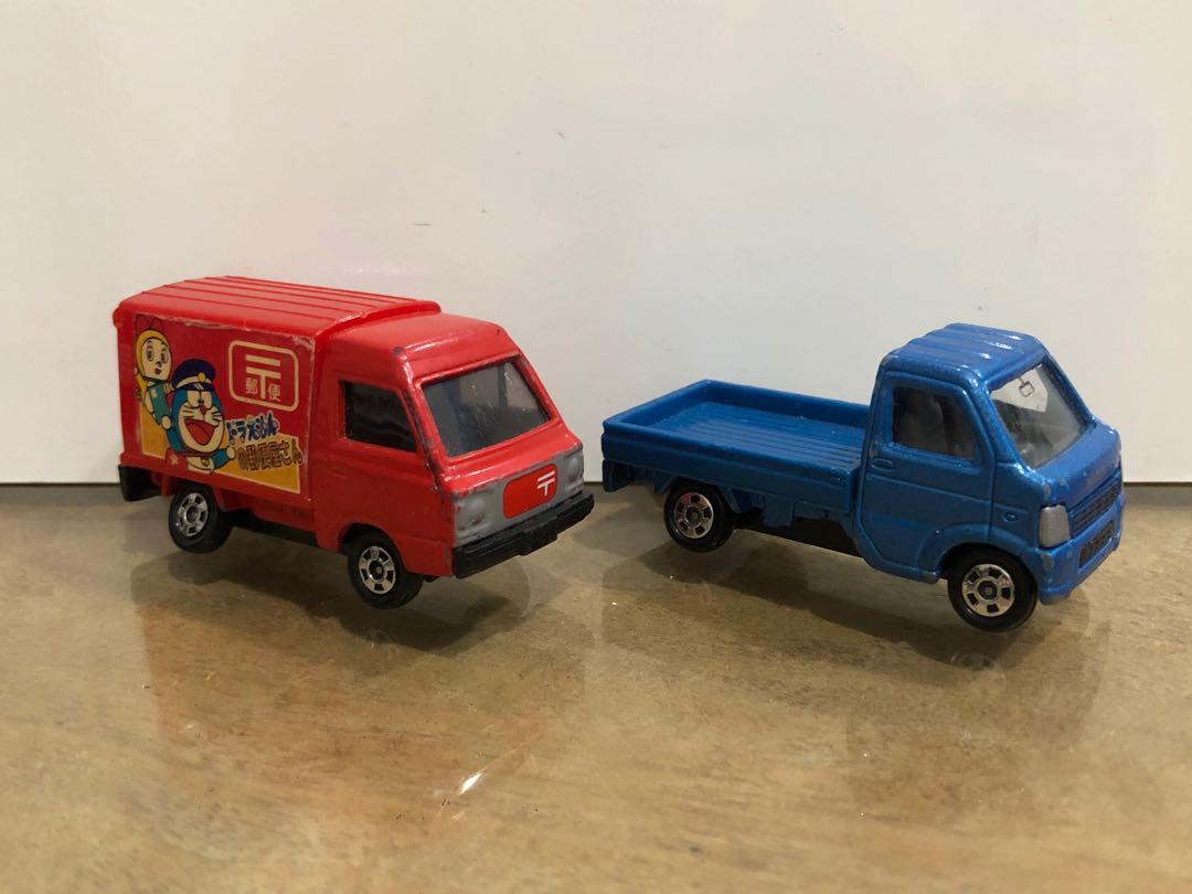 Tomica Suzuki Carry Doraemon Truck and Flatbed Made in China, Hobbies ...