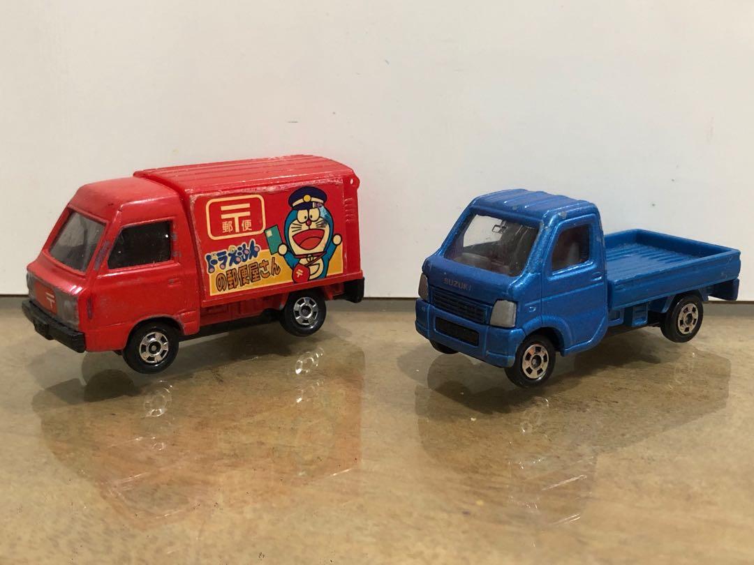 Tomica Suzuki Carry Doraemon Truck and Flatbed Made in China, Hobbies ...