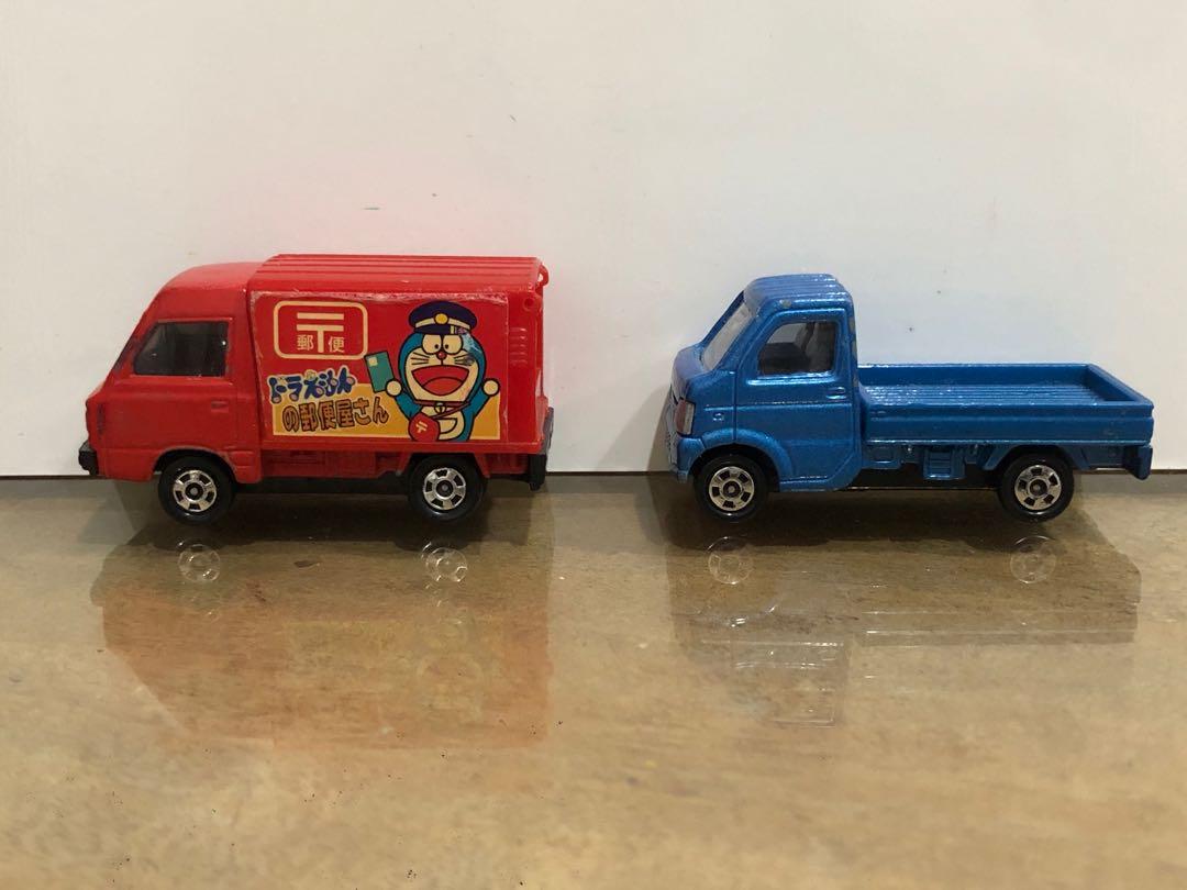 Tomica Suzuki Carry Doraemon Truck and Flatbed Made in China, Hobbies ...