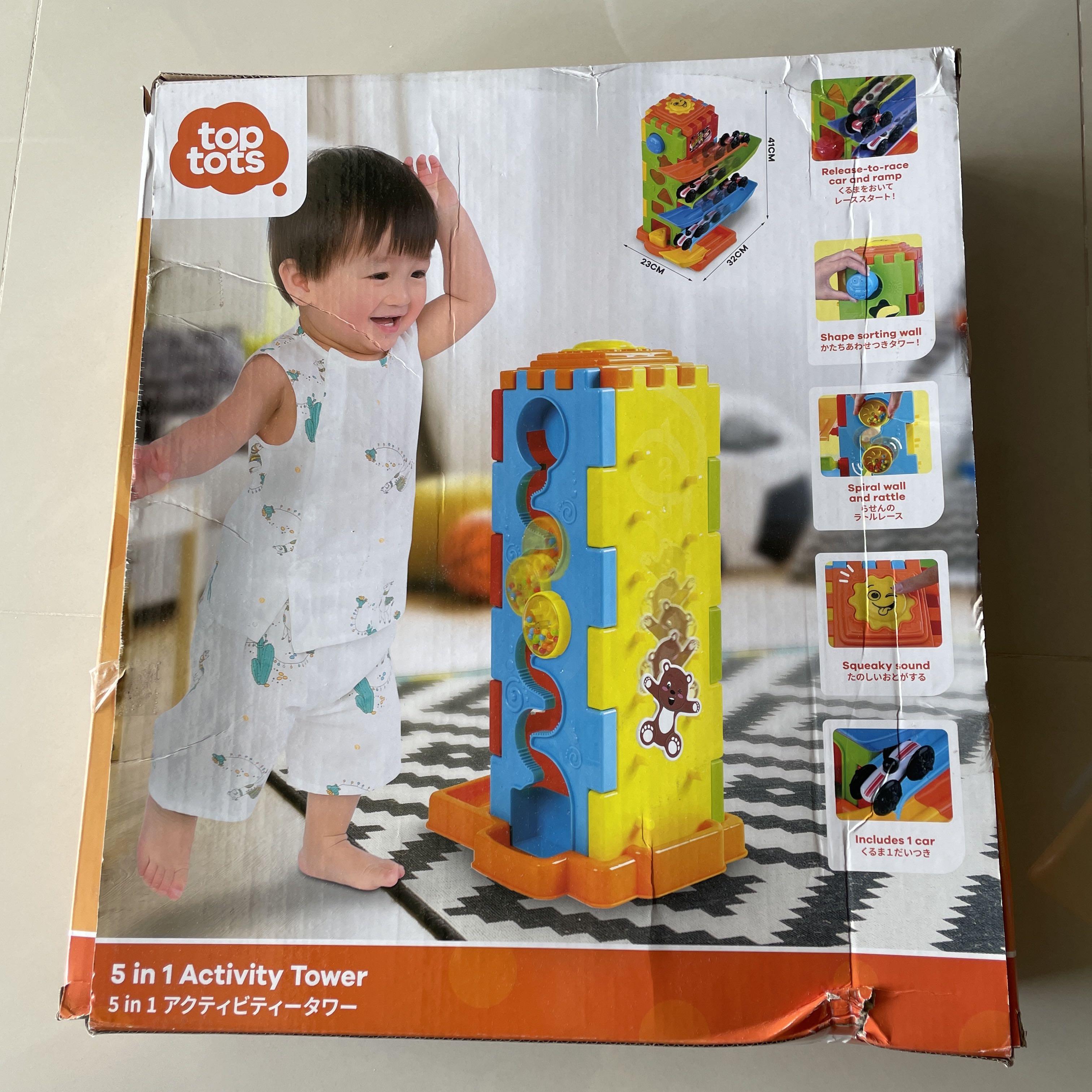 Top Tots 5 in 1 Activity Tower, Babies & Kids, Infant Playtime on Carousell