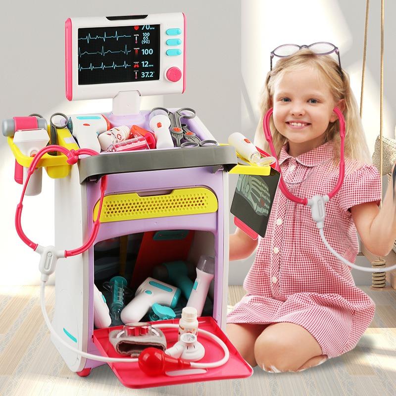 [TOYZANIA] Little Doctor Medical Desk Toy Set Surgeon Hospital Clinic ...