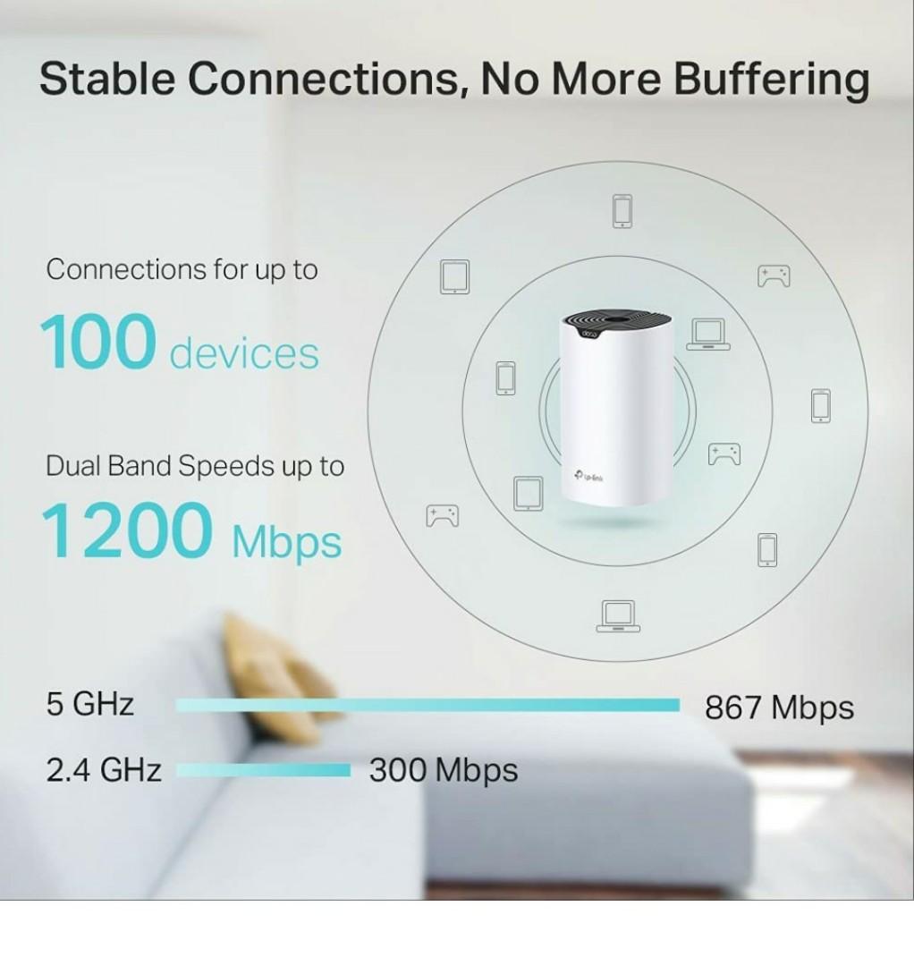 TP Link Deco AC 1200 Dual Band Wifi Mesh (3 pack), Computers & Tech ...