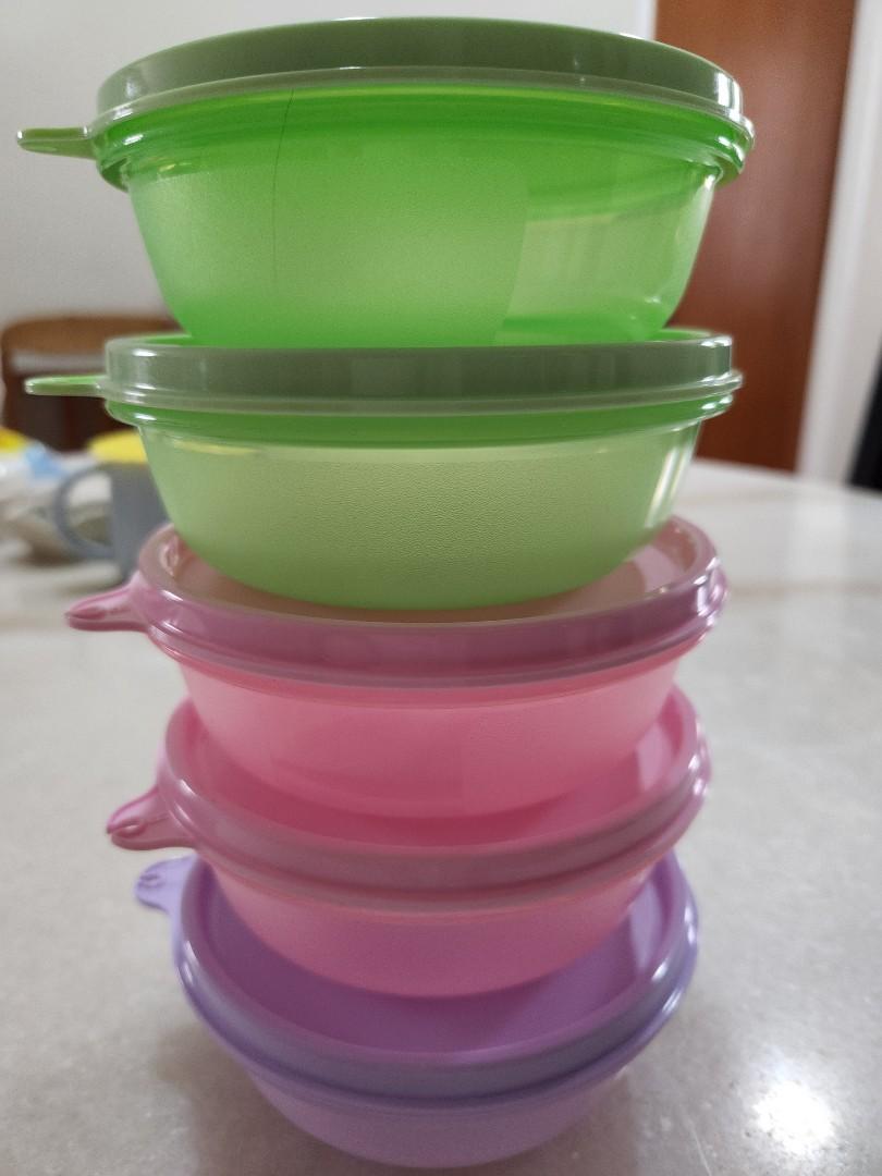 Tupperware Bowl Set 300ml Set of 5, Furniture & Home Living ...