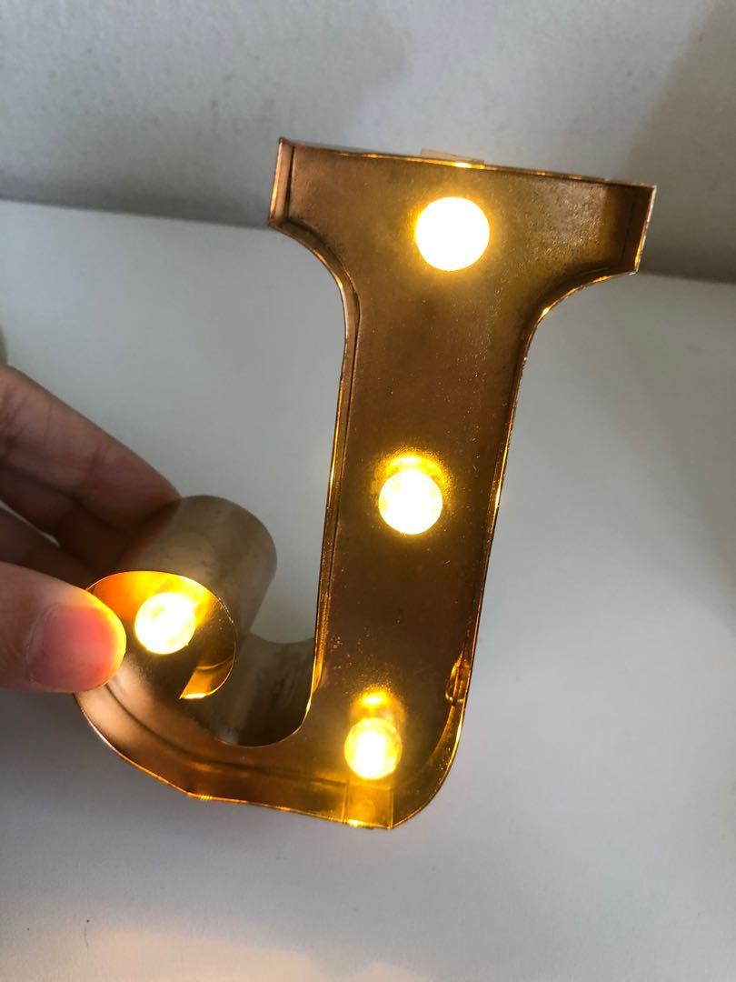 typo light, Furniture & Home Living, Home Decor, Other Home Decor on ...