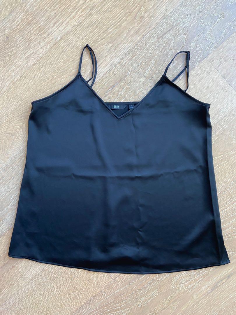 Uniqlo Spaghetti Top, Women's Fashion, Tops, Sleeveless on Carousell