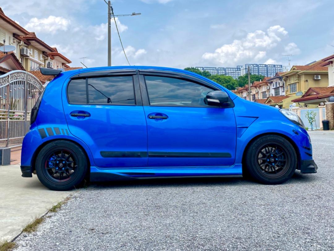 Used “BC Racing V1” fully adjustable coil over for Perodua Myvi 2004 ...