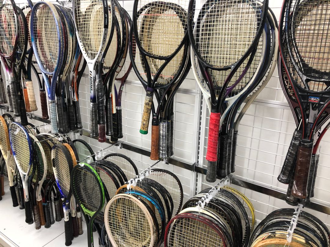 Used/ New Tennis Rackets Sports Vintage Wooden Graphite Carbon Tennis ...