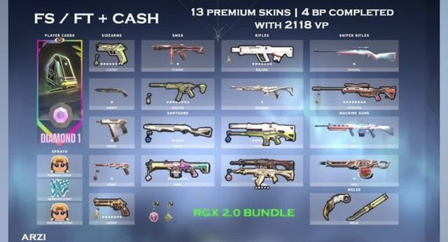 Valorant Diamond 1 Account, Video Gaming, Gaming Accessories, In-Game ...