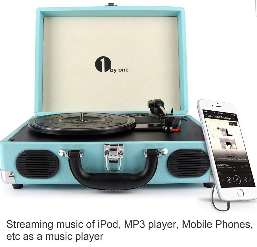 vantage turntable by one, Audio, Portable Music Players on Carousell