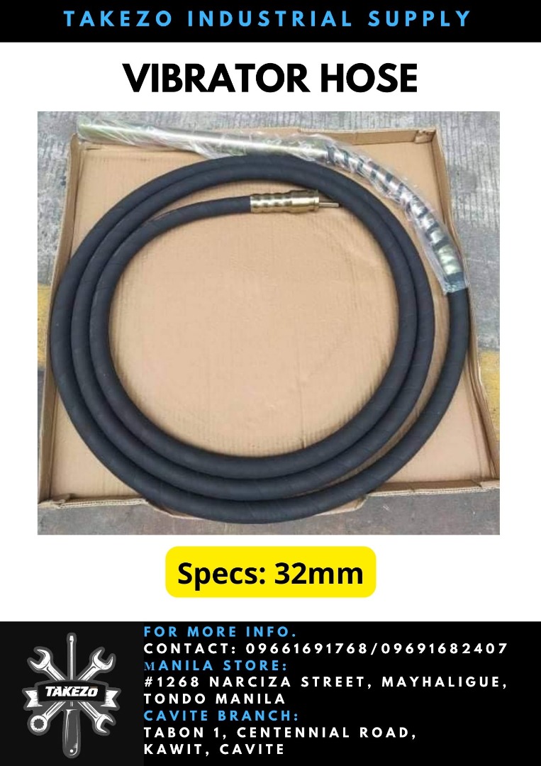 Vibrator Hose, Commercial & Industrial, Industrial Equipment on Carousell