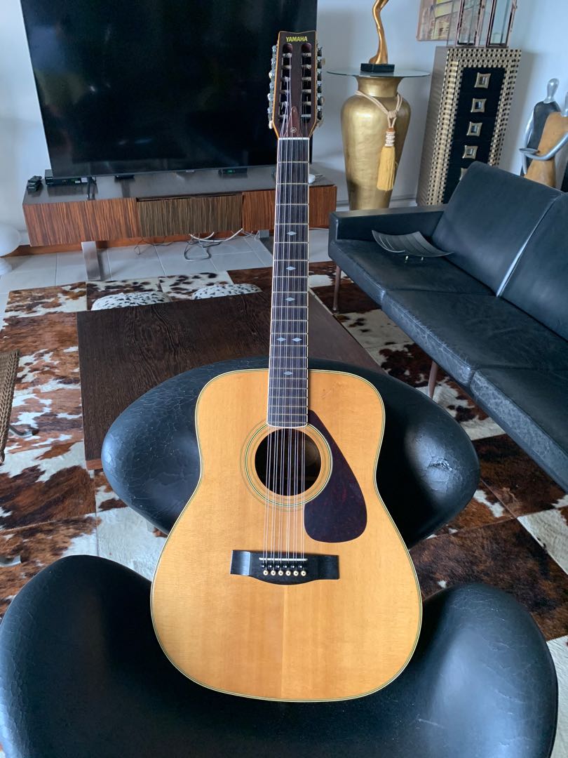 Yamaha FG-512 vintage 12 string guitar, Hobbies & Toys, Music & Media ...